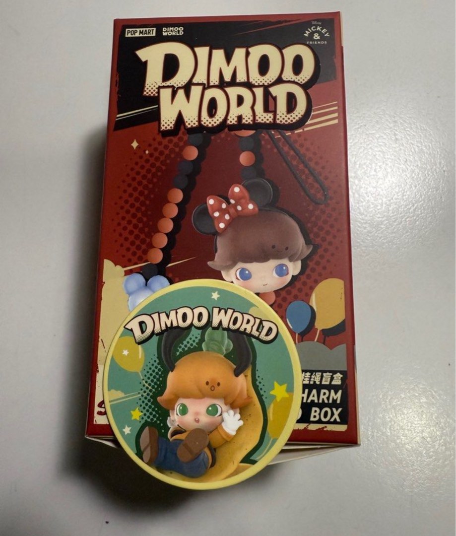 POP MART DIMOO WORLD Mickey & Friends Charm Box, Hobbies & Toys, Toys ...