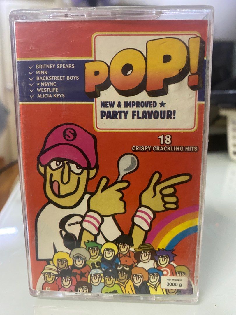 Pop! New & Improved - Party Flavour! - Music Album Cassette Tape - VG ...