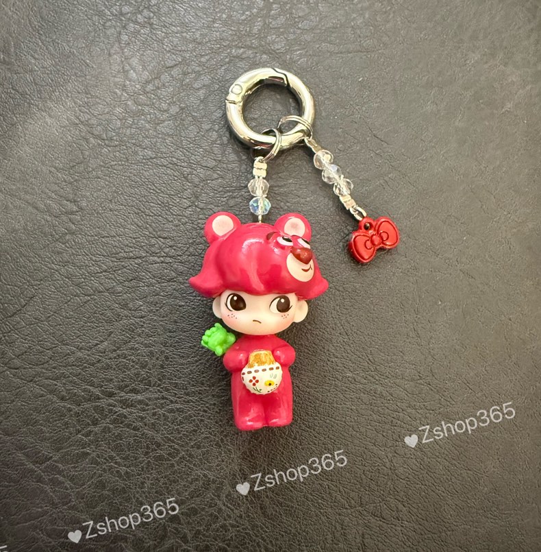 [Premium Handmade] Dimoo x Lotso - Premium Bag Charm | Keychain ...