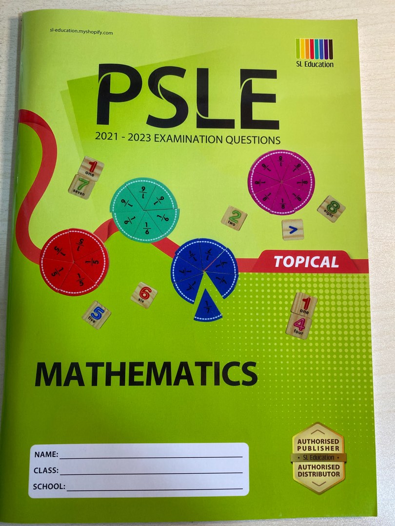 PSLE Mathematics Topical Exam 2021-2023, Hobbies & Toys, Books ...