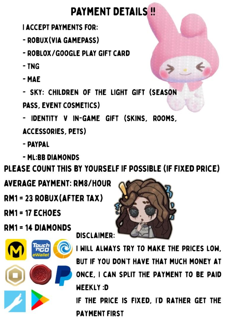 Roblox Die of Death Services, Video Gaming, Gaming Accessories, In-Game ...