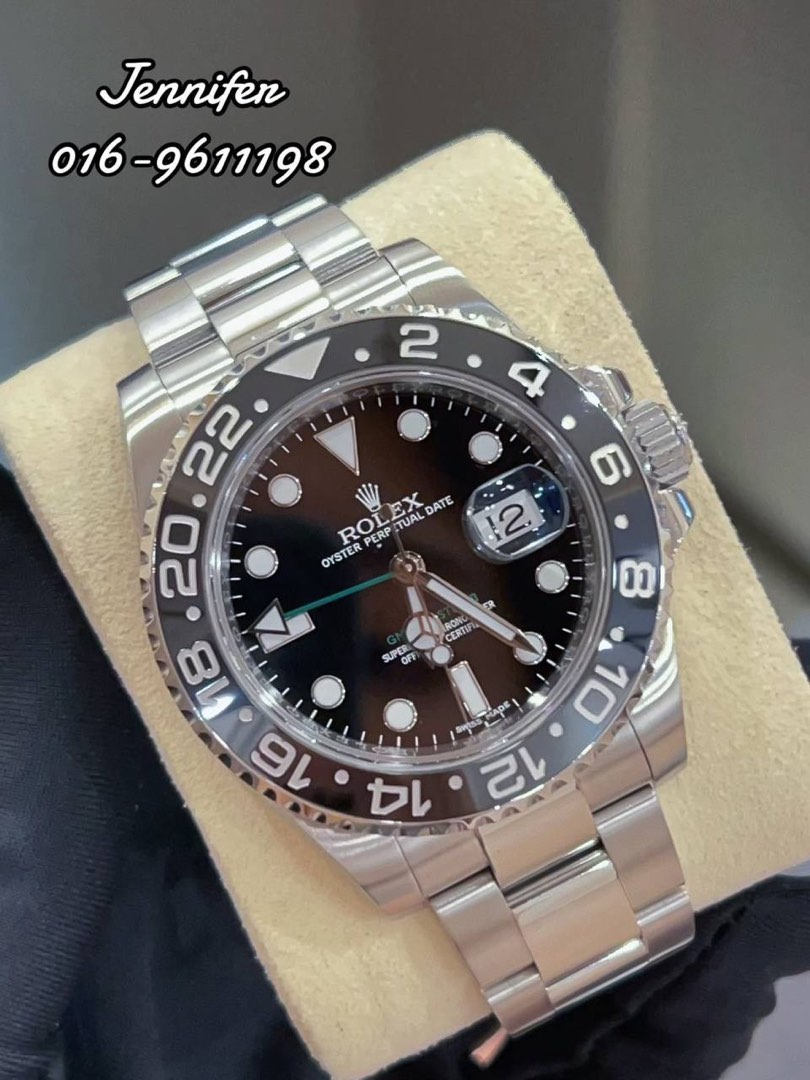 Rolex Gmt Mastet II Discontinued, Luxury, Watches on Carousell
