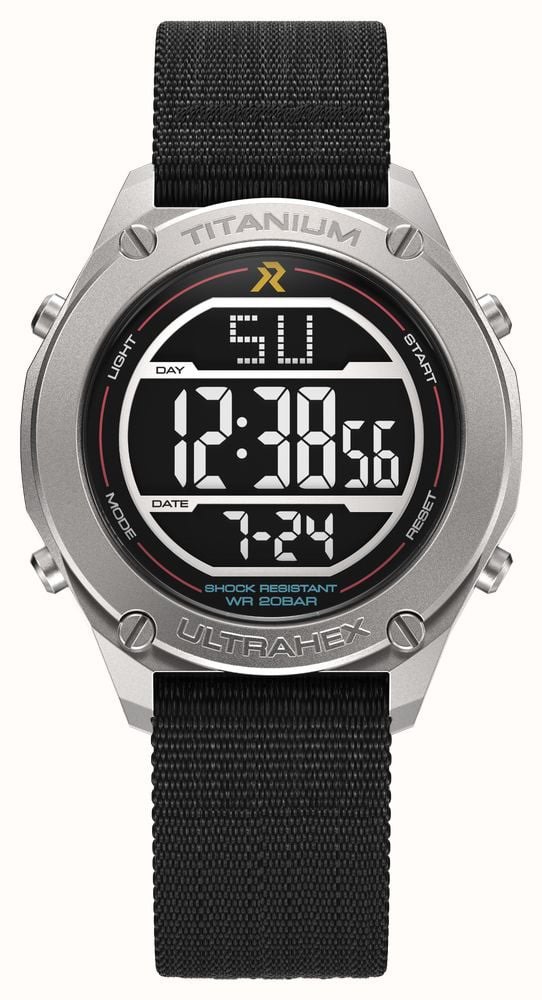RZE Ultrahex Titanium Digital Watch UTD-8000, Mobile Phones & Gadgets ...