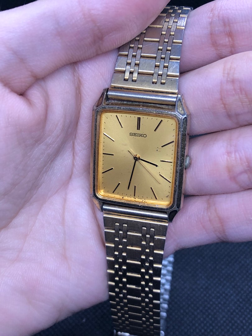 Seiko Tank Vintage Unisex Japan Watch, Men's Fashion, Watches & Accessories, Watches on Carousell
