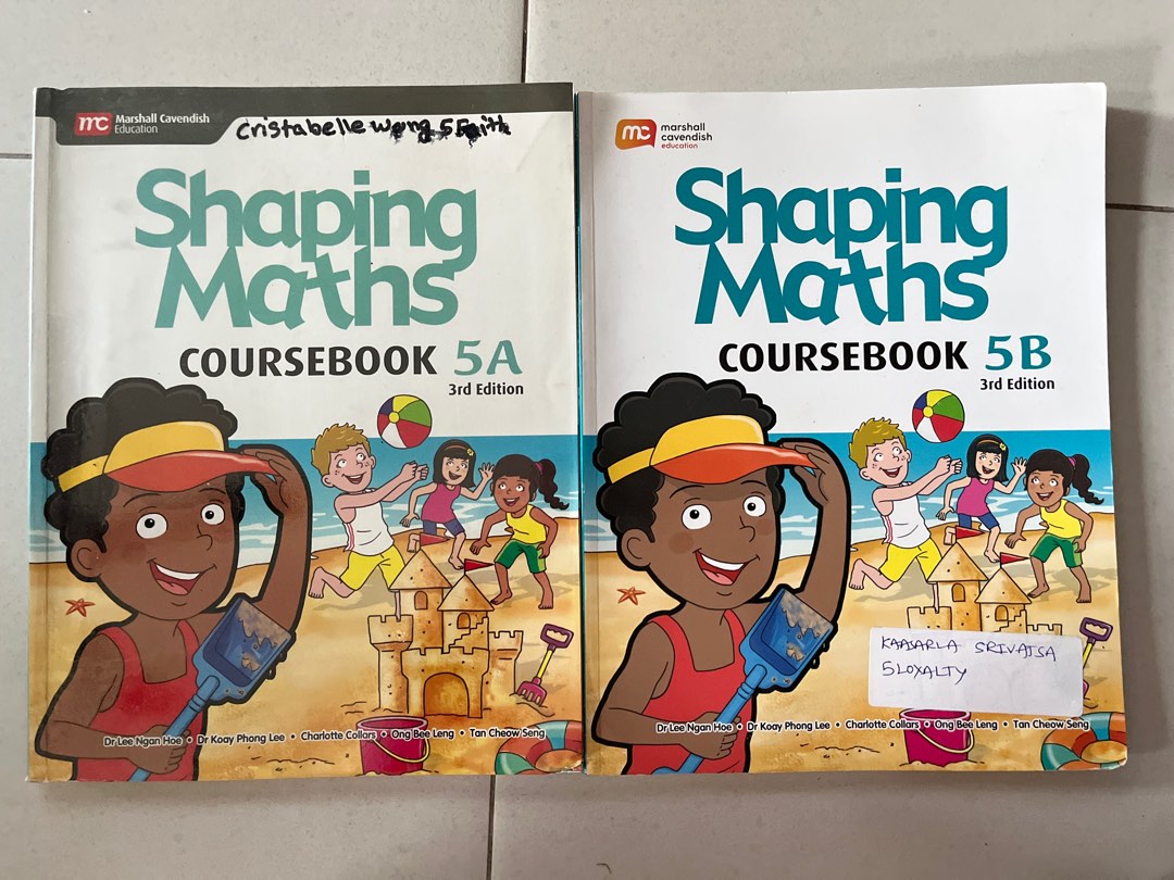 Shaping Maths Coursebook 5A & 5B (3rd Edition), Hobbies & Toys, Books ...