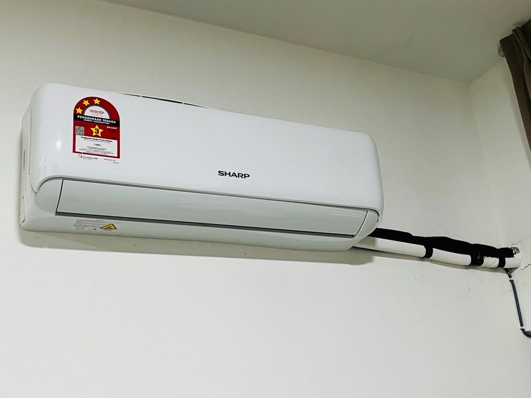 Sharp 1 Hp Aircond (non inverter) , TV & Home Appliances, Air ...