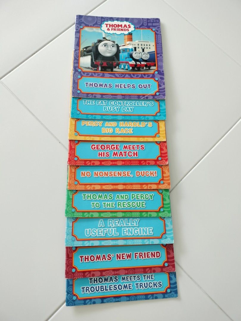 Thomas & Friends Books - Set of 10, Hobbies & Toys, Books & Magazines ...