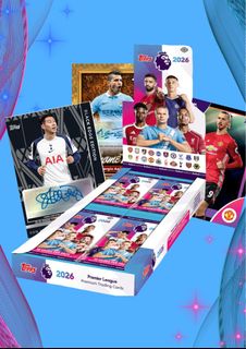 2026 Topps English Premier League EPL Soccer Hobby Box, Hobbies & Toys ...
