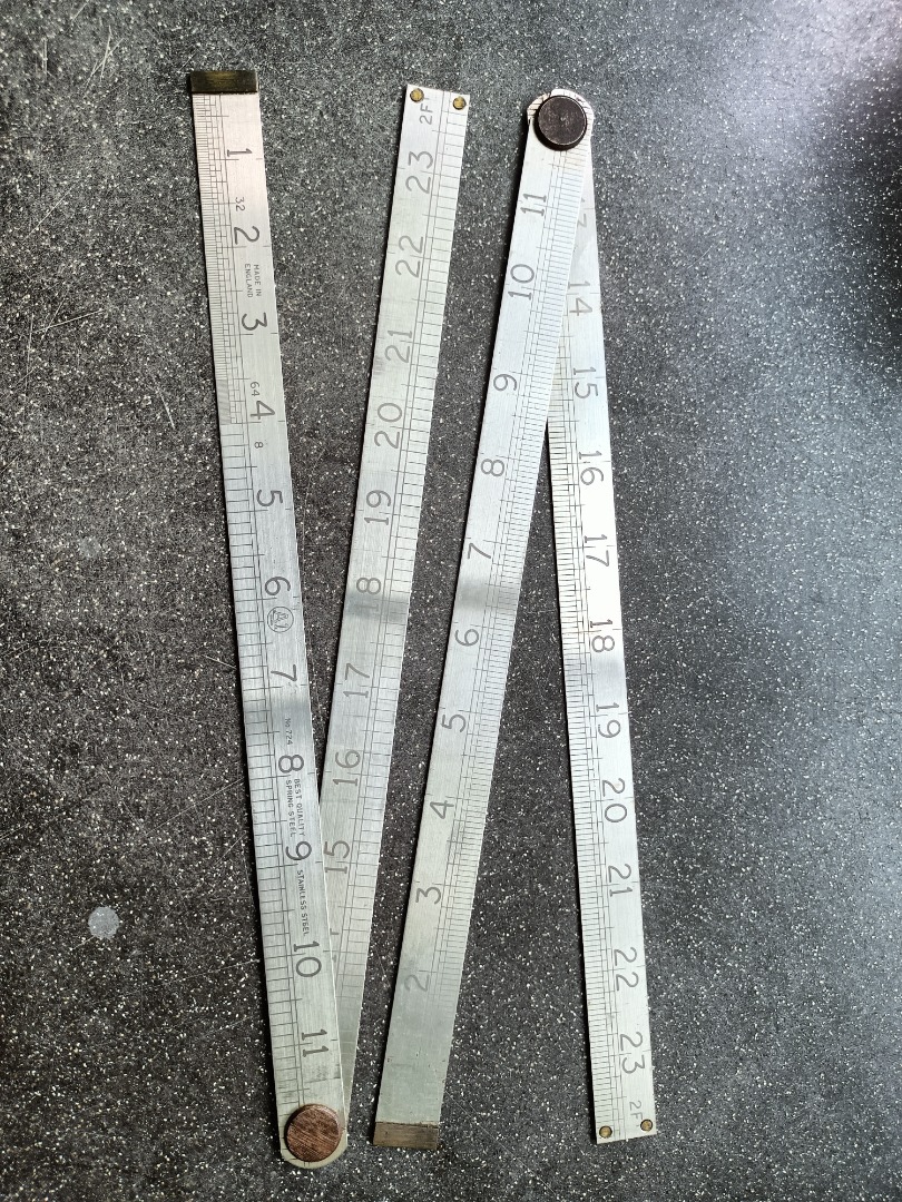 Vintage Folding Ruler - Made in England, Hobbies & Toys, Memorabilia ...