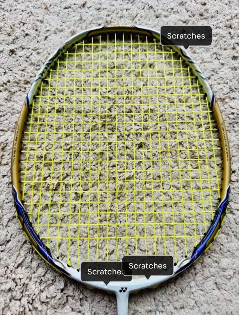 Yonex Voltric Z force 1- 2012 Limited, Sports Equipment, Sports & Games ...