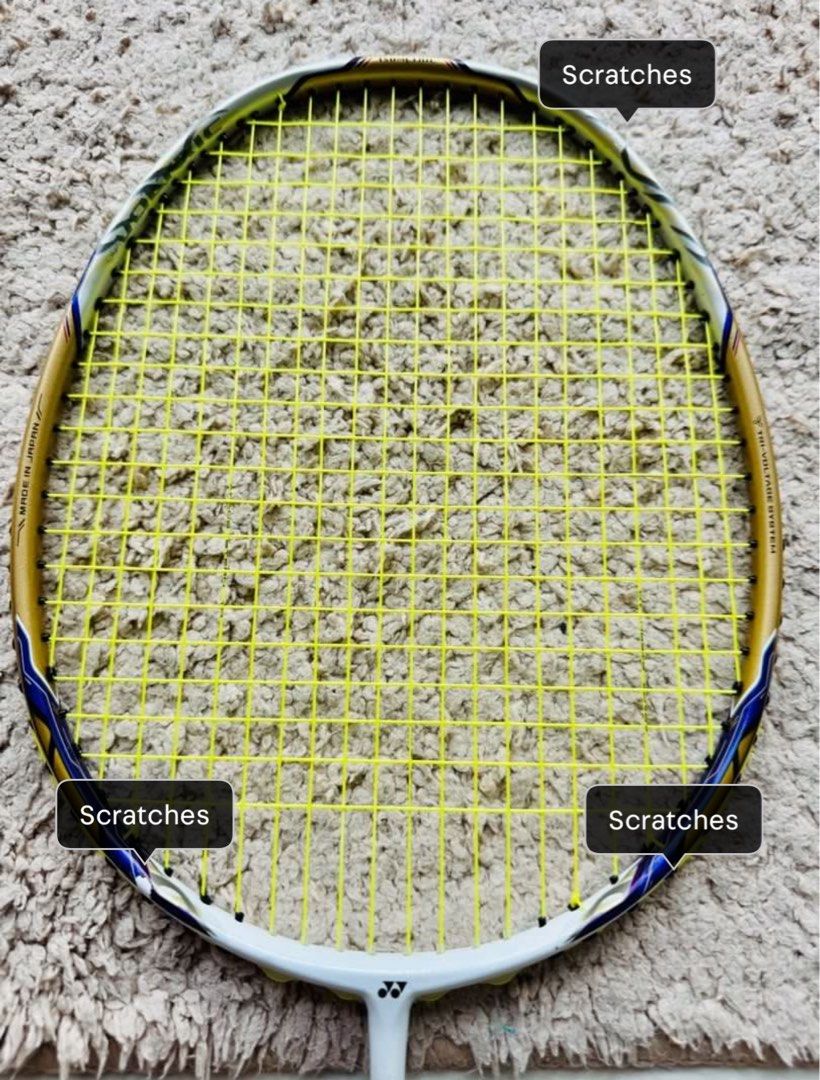 Yonex Voltric Z force 1- 2012 Limited, Sports Equipment, Sports & Games ...