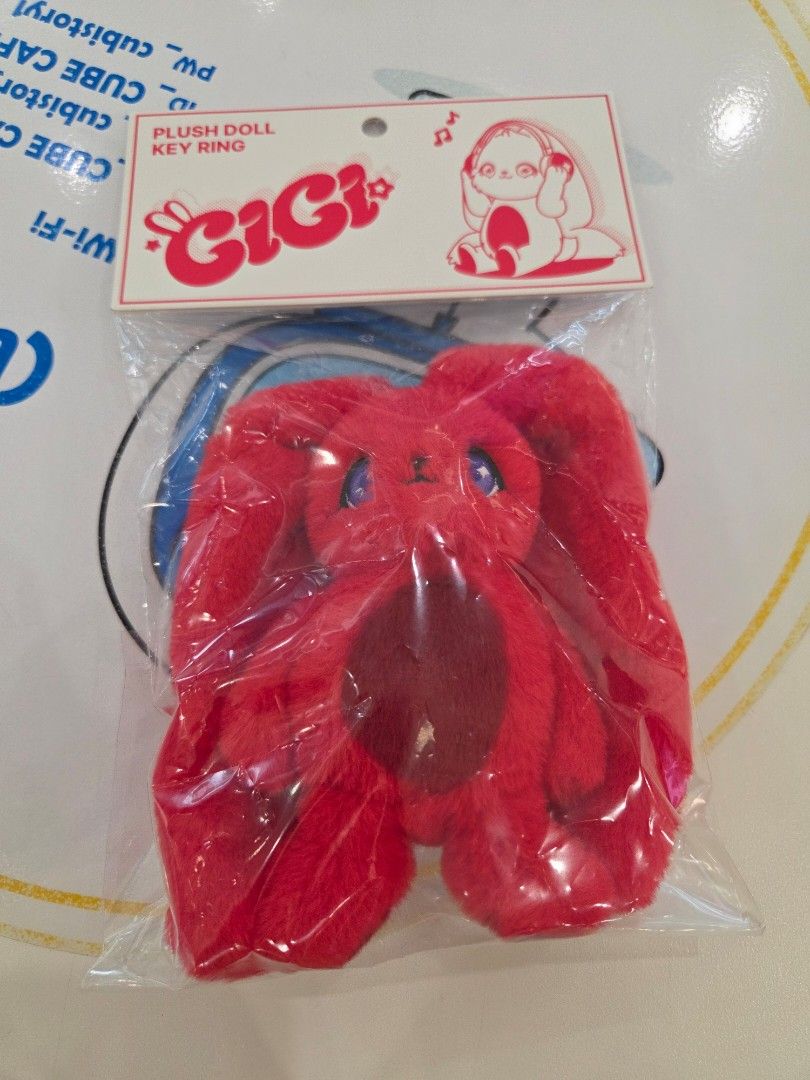 YUQI GIGI 12cm Plush Doll Keyring Motivation Pop Up idle gidle, Hobbies ...