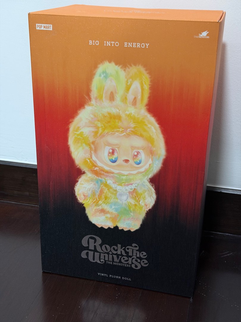 100% Labubu- rock the universe NEW Popmart Official [READY STOCK] THE ...