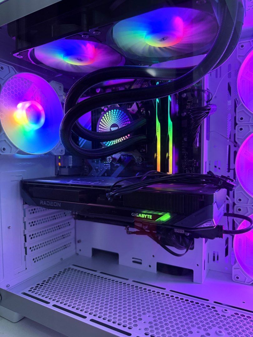 1440p Gaming PC AM5 Gaming, Ryzen5 7600x 9060XT 16GB, 32GB DDR5 Ram ...