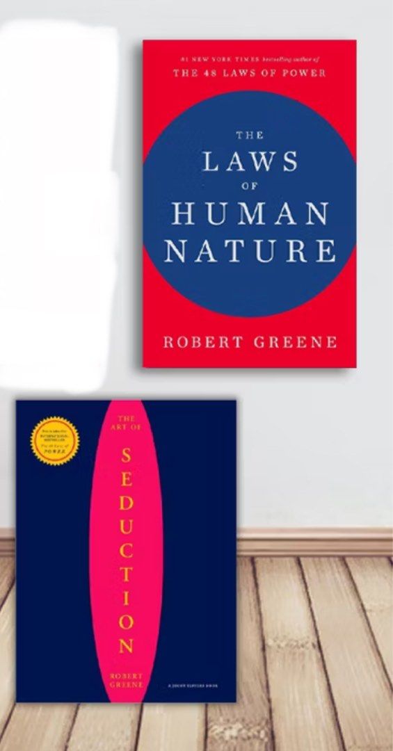 #1 New York Times best selling books - The Laws of Human Nature and The Art of Seduction ...