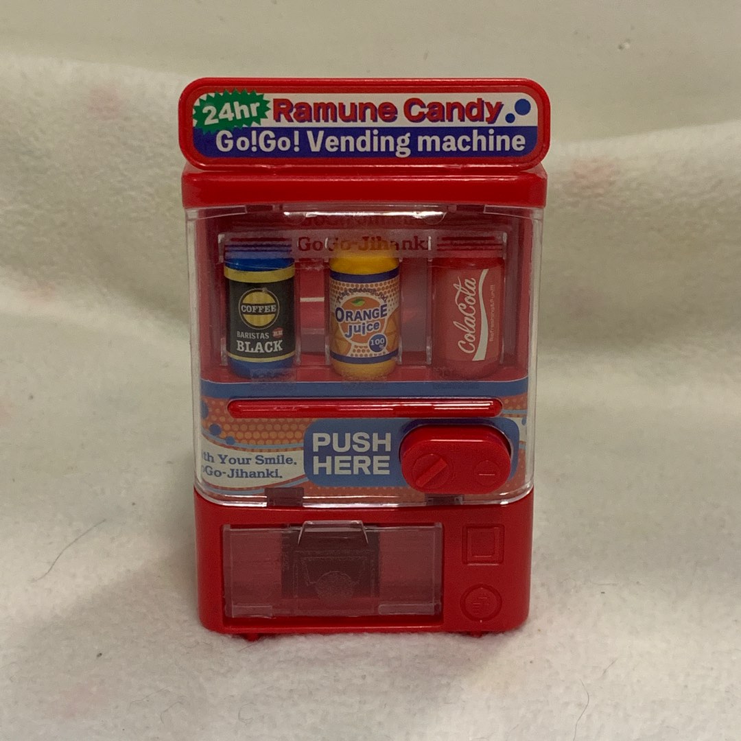 24hr ramune candy go!go! miniature vending machine, Hobbies & Toys ...