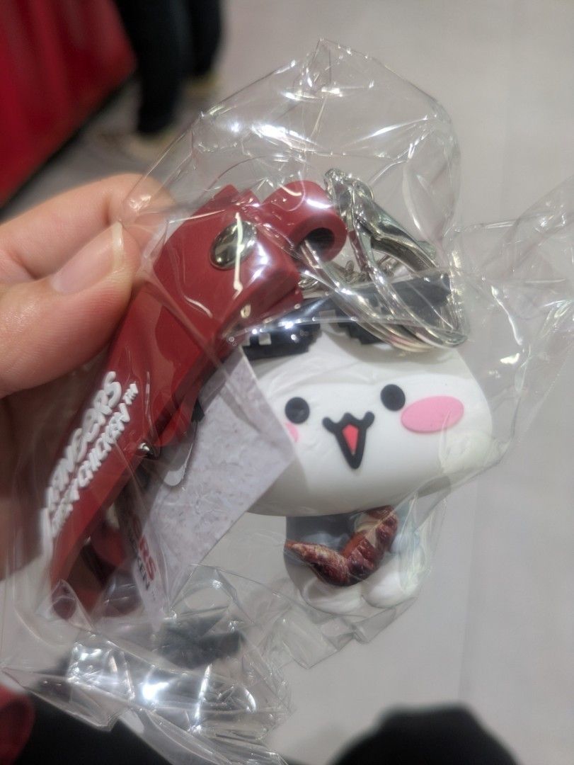 4Fingers Crispy Chicken Keychain, Hobbies & Toys, Toys & Games on Carousell