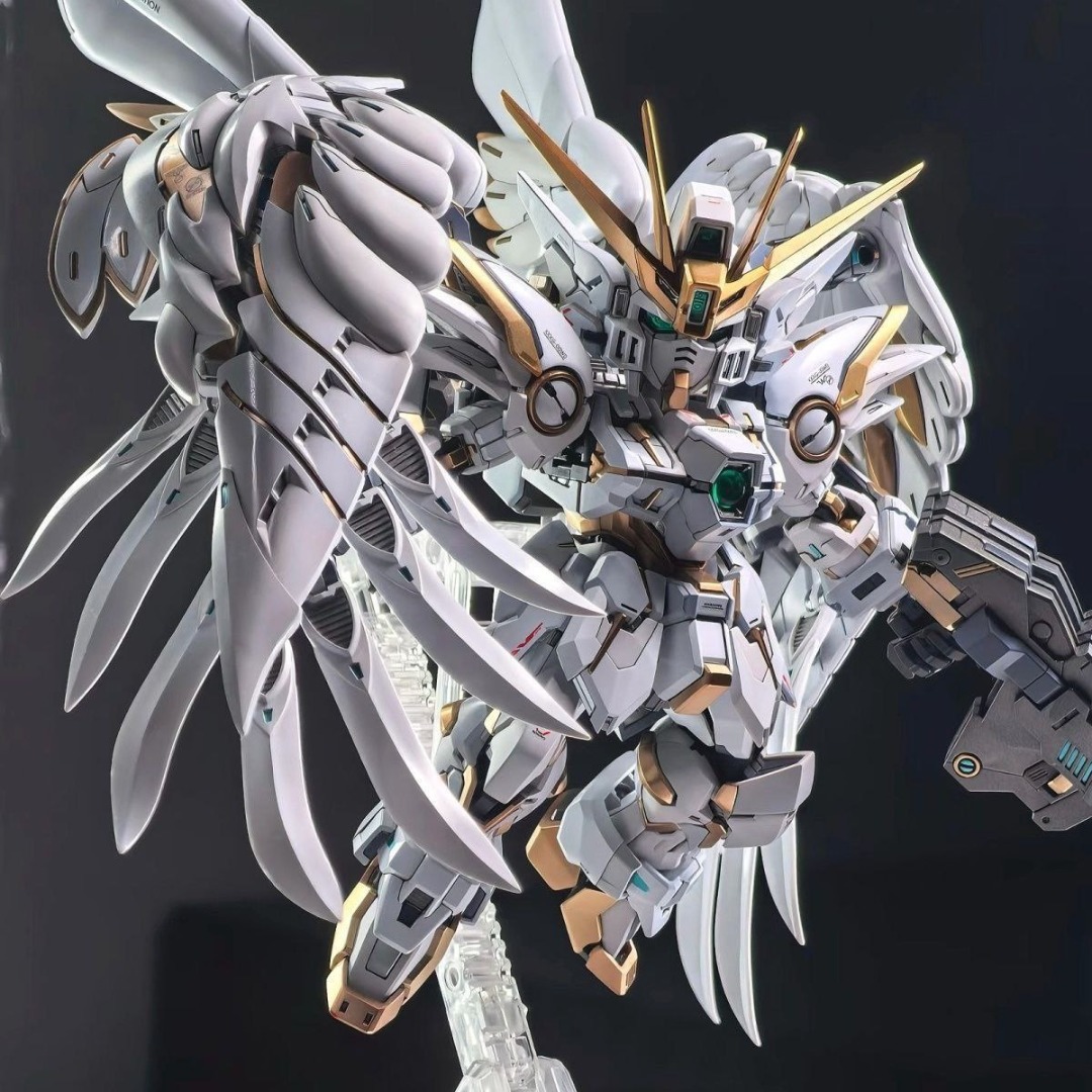 CL Chang Long MGSD Gunpla XXXG-00W0 Wing Gundam Zero EW (Snow White Prelude), Hobbies & Toys ...