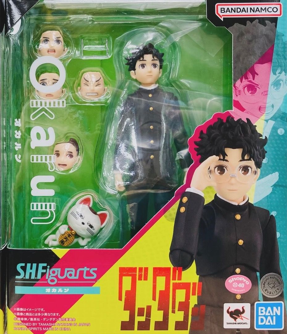 全新 SHF s.h.figuarts 膽大黨 高倉健 高速婆婆DanDaDan DanDaDan DAN DA DAN OKARUN, 興趣 ...