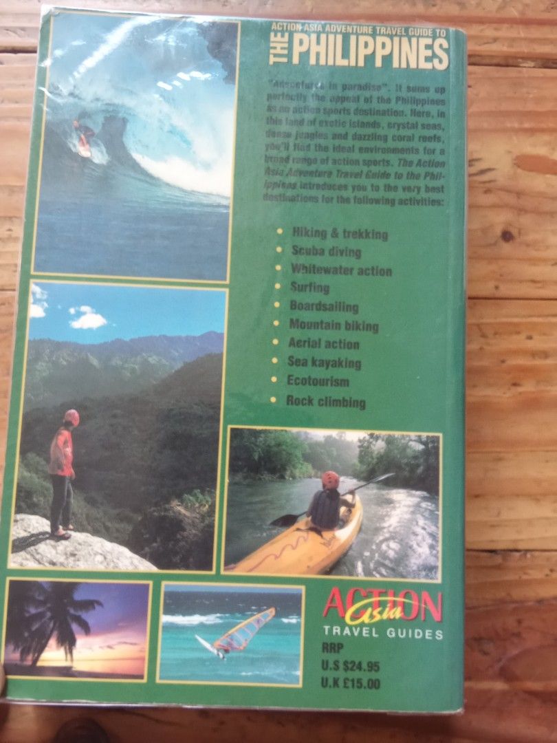 Action Asia Adventure Travel Guide to The Philippines, Hobbies & Toys ...