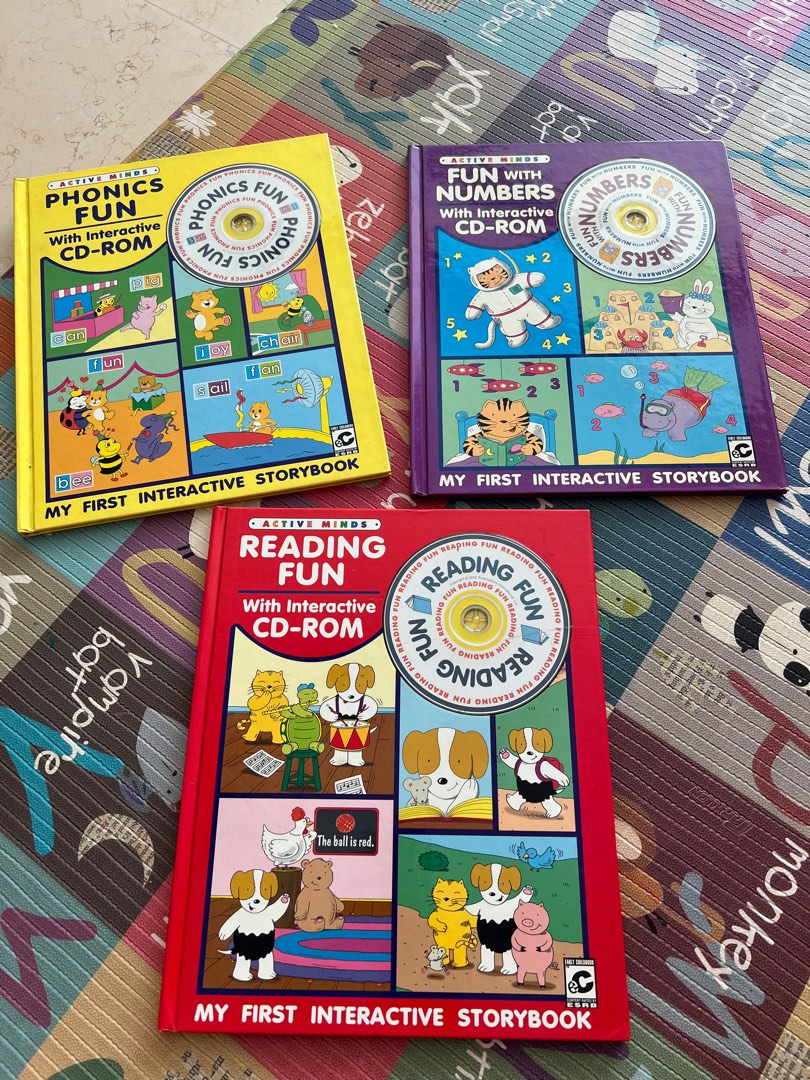 Active Minds Interactive Storybooks - Phonics, Numbers, Reading ...