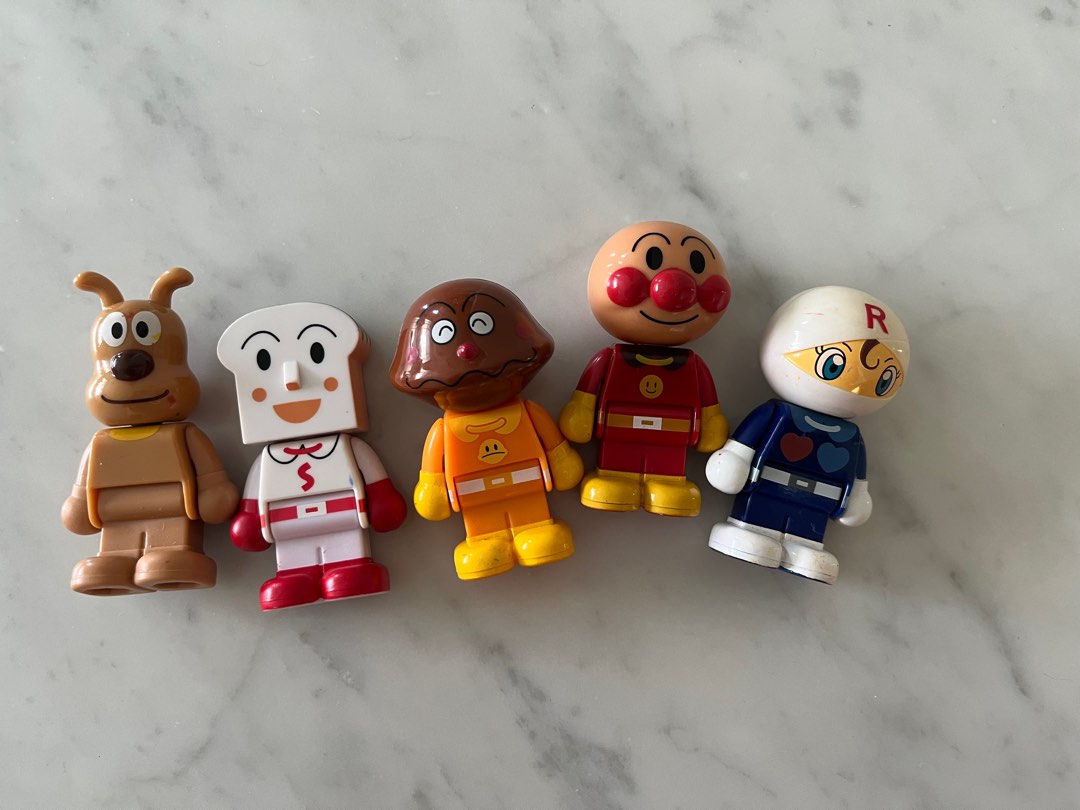 Anpanman Toy Figures Set, Hobbies & Toys, Toys & Games on Carousell