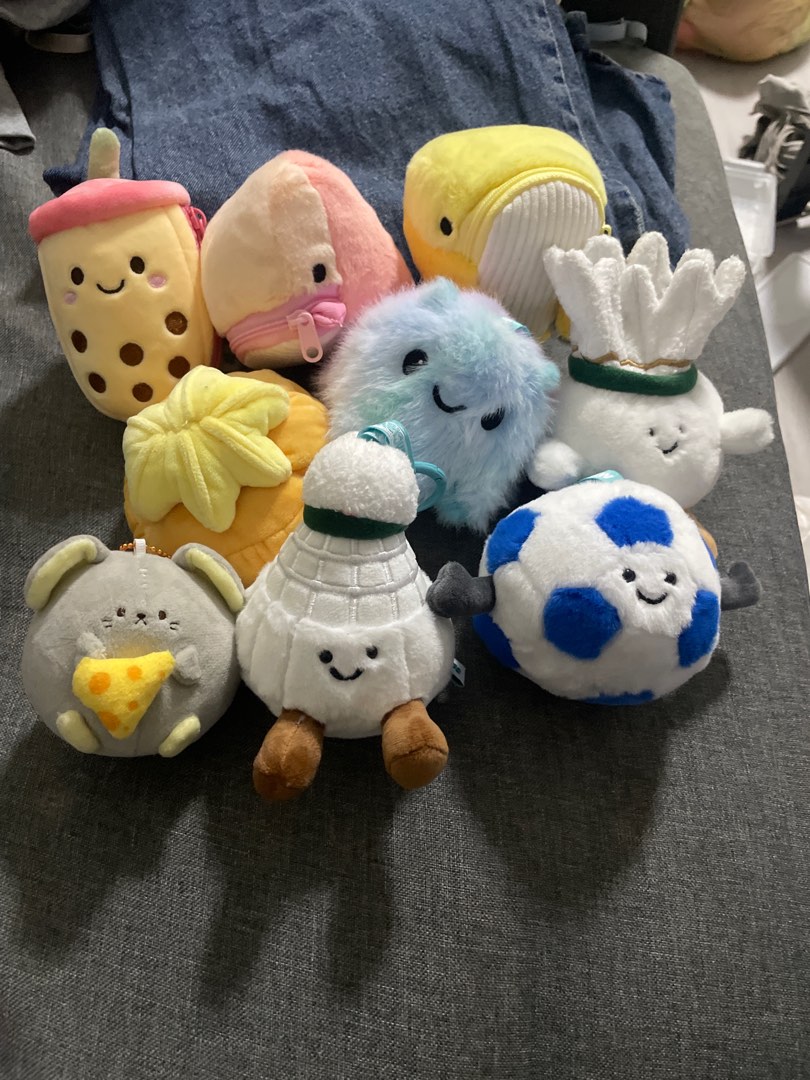 Assortment of keychain /pouches, Hobbies & Toys, Toys & Games on Carousell
