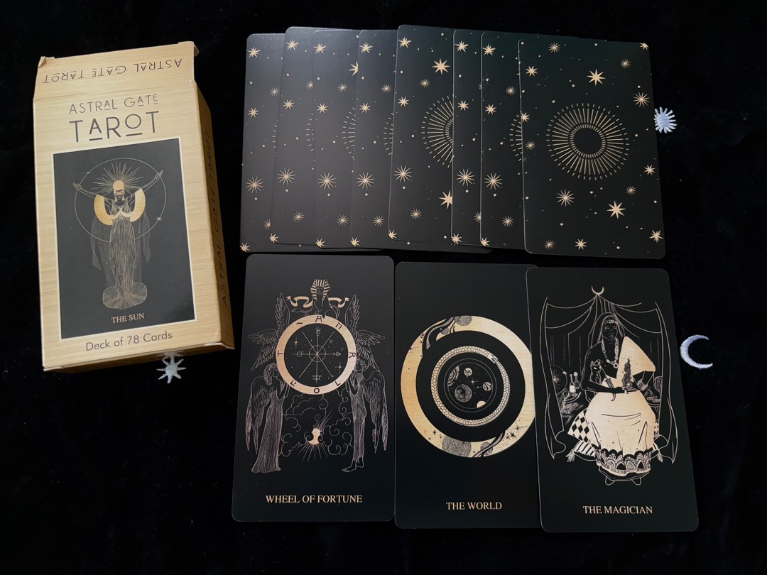 Astral Gate Tarot Deck - 78 Cards, Hobbies & Toys, Toys & Games on ...