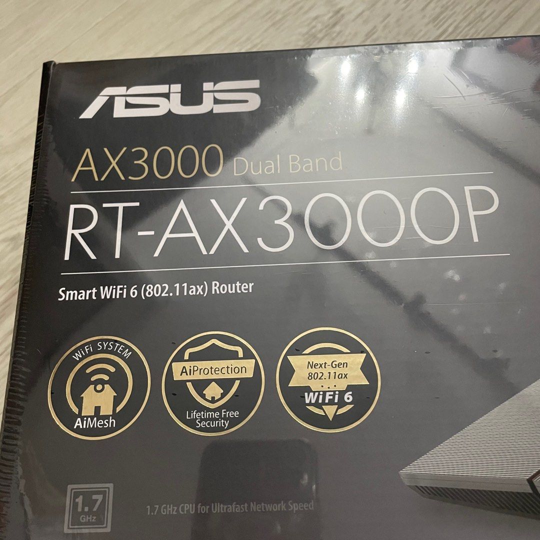 ASUS AX3000 Dual Band RT-AX3000P WiFi 6 Router, Computers & Tech, Parts ...