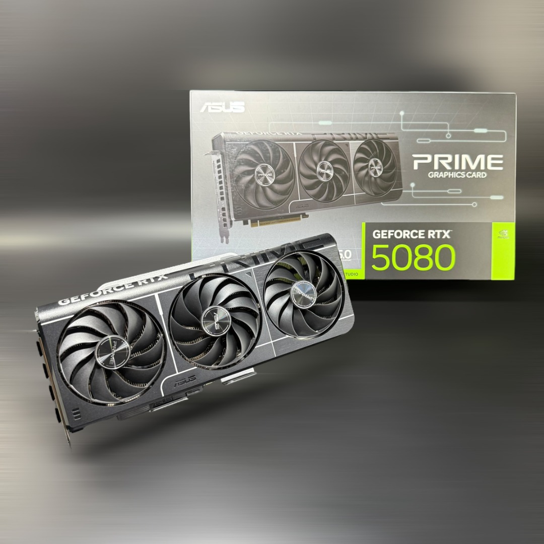 ASUS RTX5080 PRIME 16GB GDDR7 OC Edition ⚠️代理保養至11-6-2028 # 顯示卡 顯卡 ...