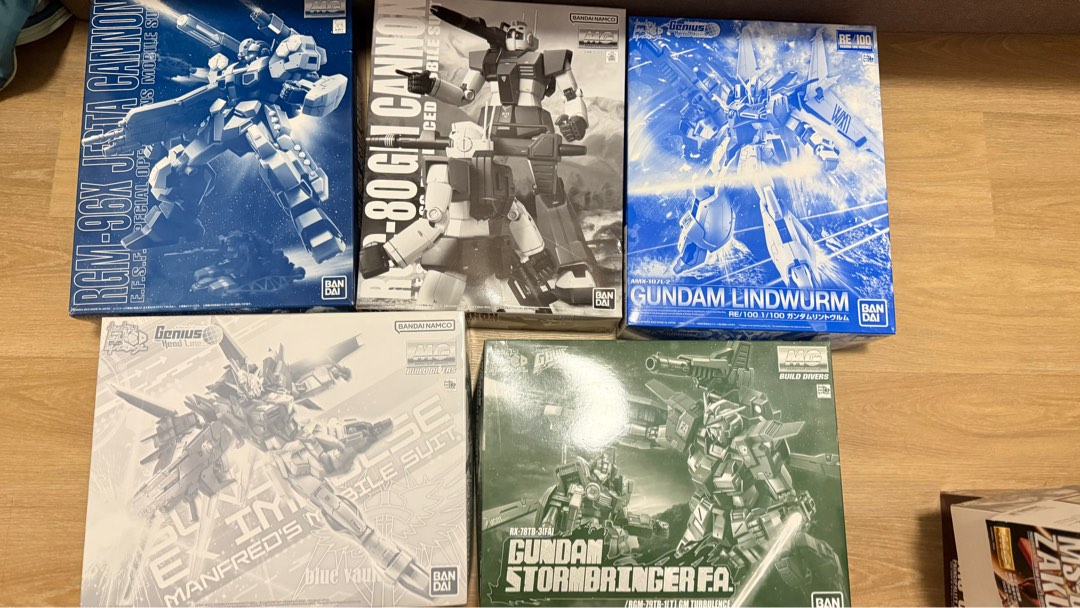 Bandai Gunpla Model Kits - Various Models, Hobbies & Toys, Toys & Games ...
