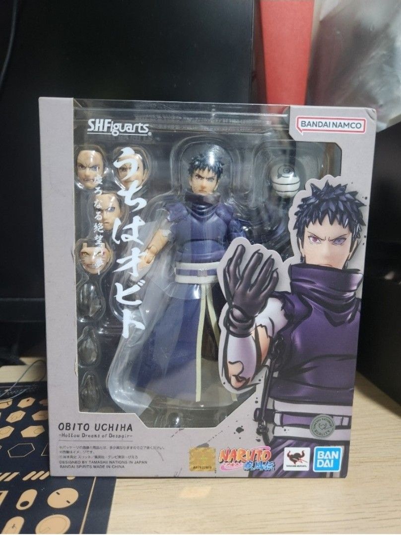 shf SH Figuarts Obito Figure, Hobbies & Toys, Toys & Games on Carousell
