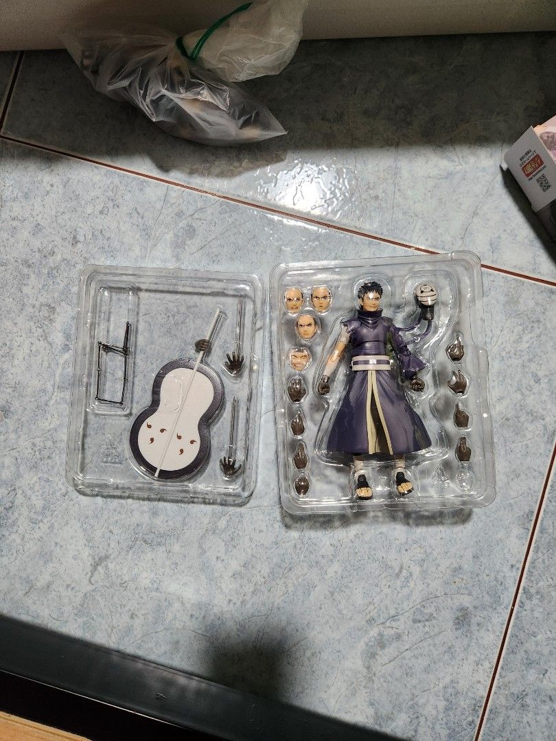 shf SH Figuarts Obito Figure, Hobbies & Toys, Toys & Games on Carousell
