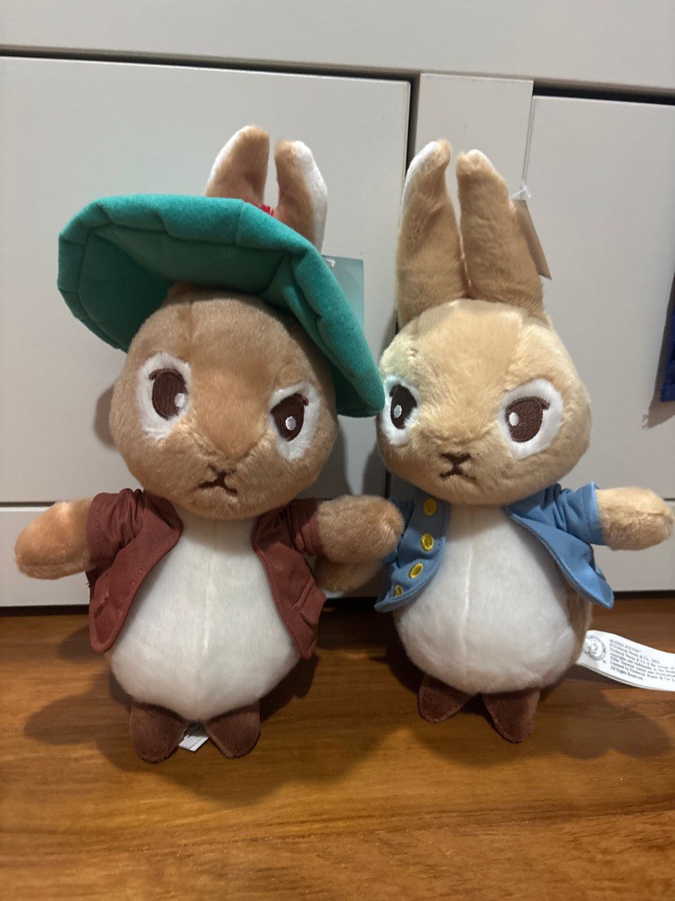 Beatrix Potter Benjamin Bunny Peter Rabbit Plushie Soft Toy, Hobbies ...