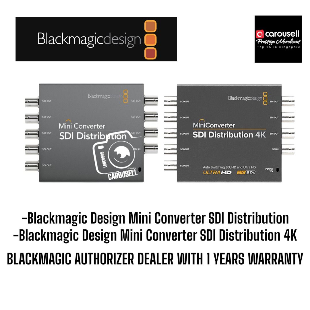 Blackmagic Design Mini Converter SDI Distribution / Blackmagic Design ...