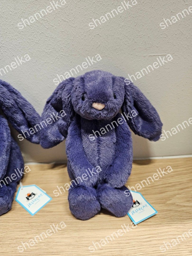 BNWT Jellycat Bashful Saffyre Bunny, Hobbies & Toys, Toys & Games on Carousell