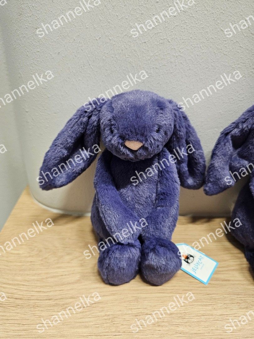 BNWT Jellycat Bashful Saffyre Bunny, Hobbies & Toys, Toys & Games on Carousell