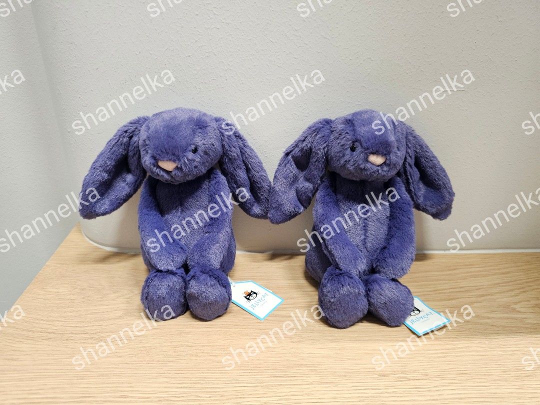 BNWT Jellycat Bashful Saffyre Bunny, Hobbies & Toys, Toys & Games on ...