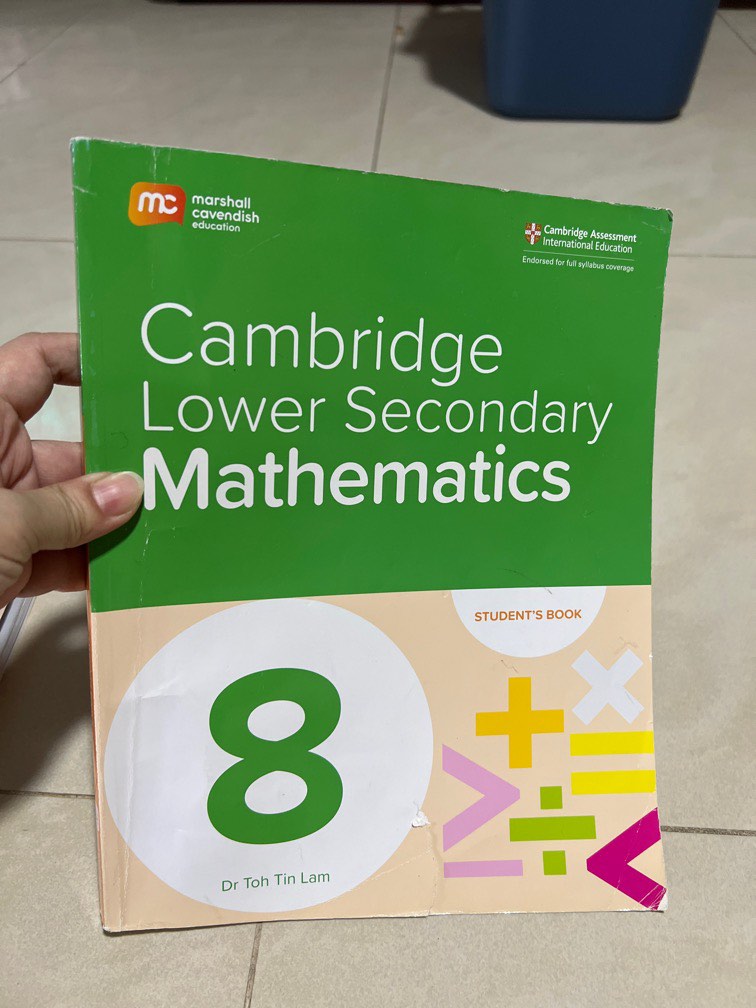 Cambridge lower secondary mathematics, Hobbies & Toys, Books ...