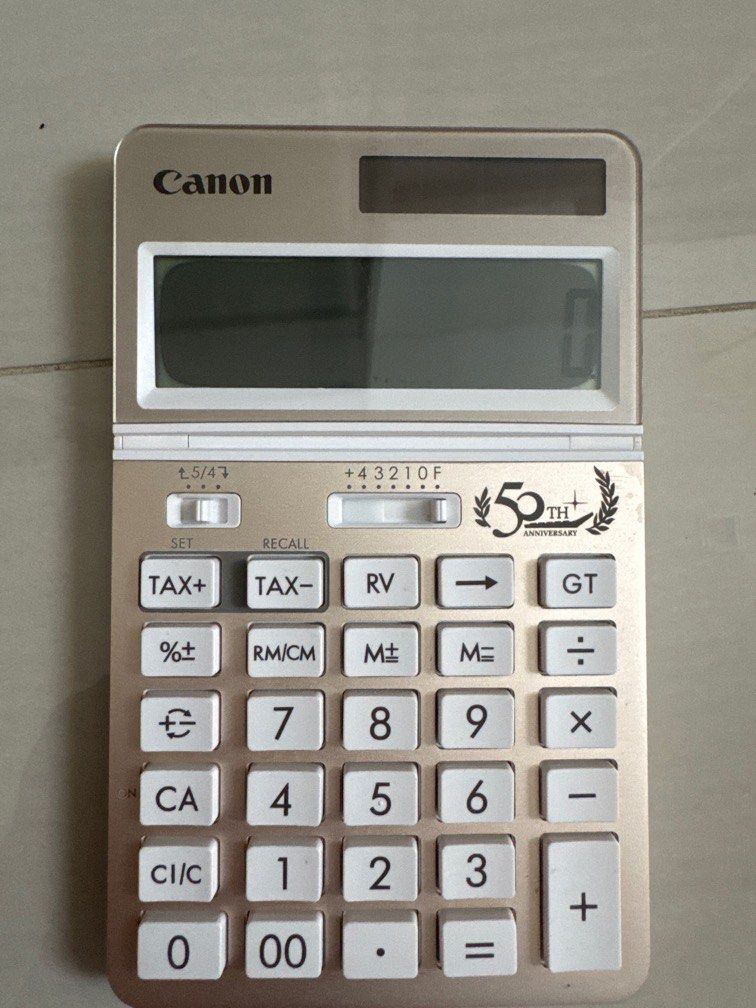 Canon calculator RM2, Computers & Tech, Office & Business Technology on ...