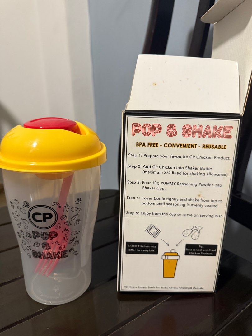 CP Pop n Shake Cup Brand New, Everything Else on Carousell
