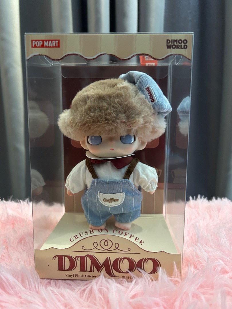 Dimoo -Crush in Coffee Pendant, Hobbies & Toys, Toys & Games on Carousell