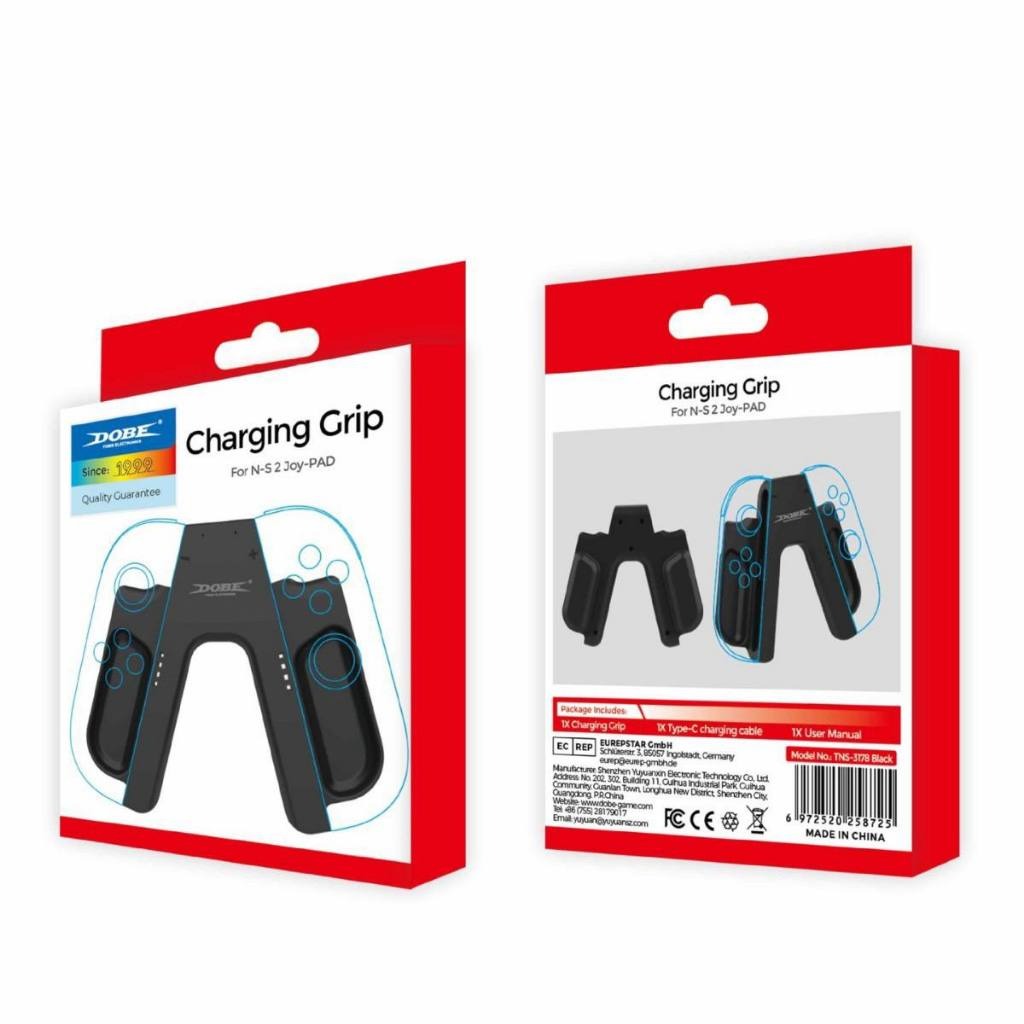 DOBE Switch 2 Charging Grip Game Handle Joycon Left Right Grip Bracket ...