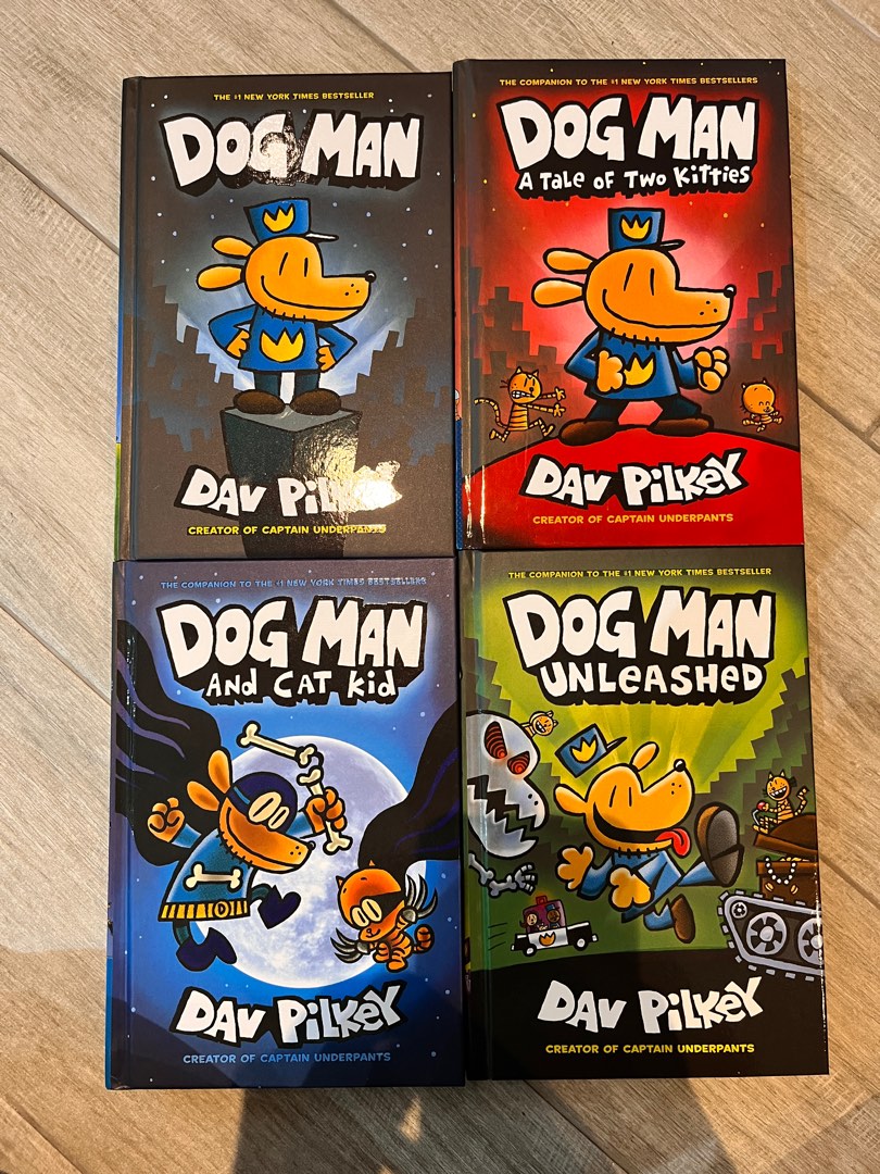 Dog Man Book Series by Dav Pilkey, Hobbies & Toys, Books & Magazines ...