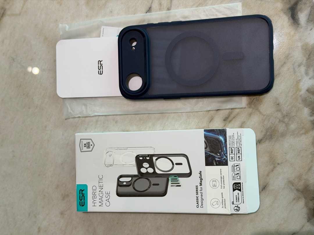 ESR Hybrid Magnetic Case for iPhone 17 Air Blue, Mobile Phones ...