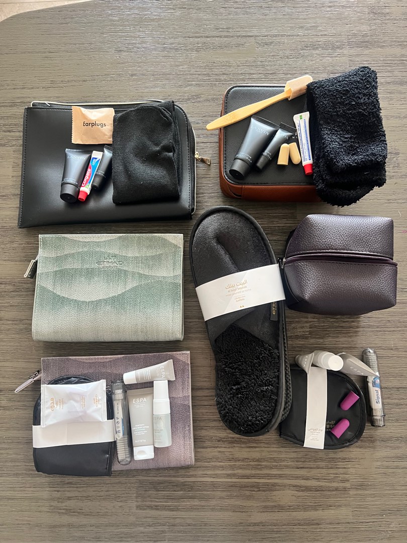 Etihad Airline Travel Set with Accessories, Luxury, Accessories on ...