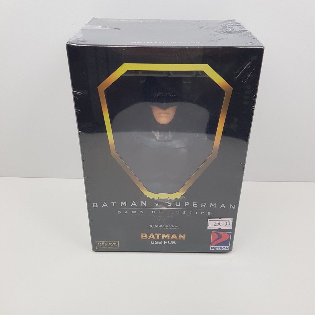Exclusive Petron Batman vs Superman Dawn of Justice BATMAN USB Hub ...