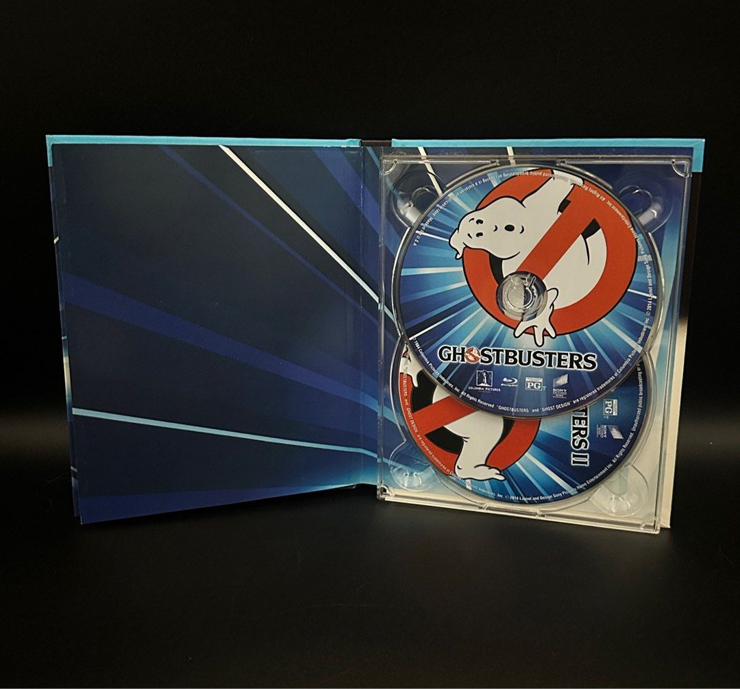 Ghostbusters 1 & 2 Blu Ray Set, Hobbies & Toys, Music & Media, CDs ...