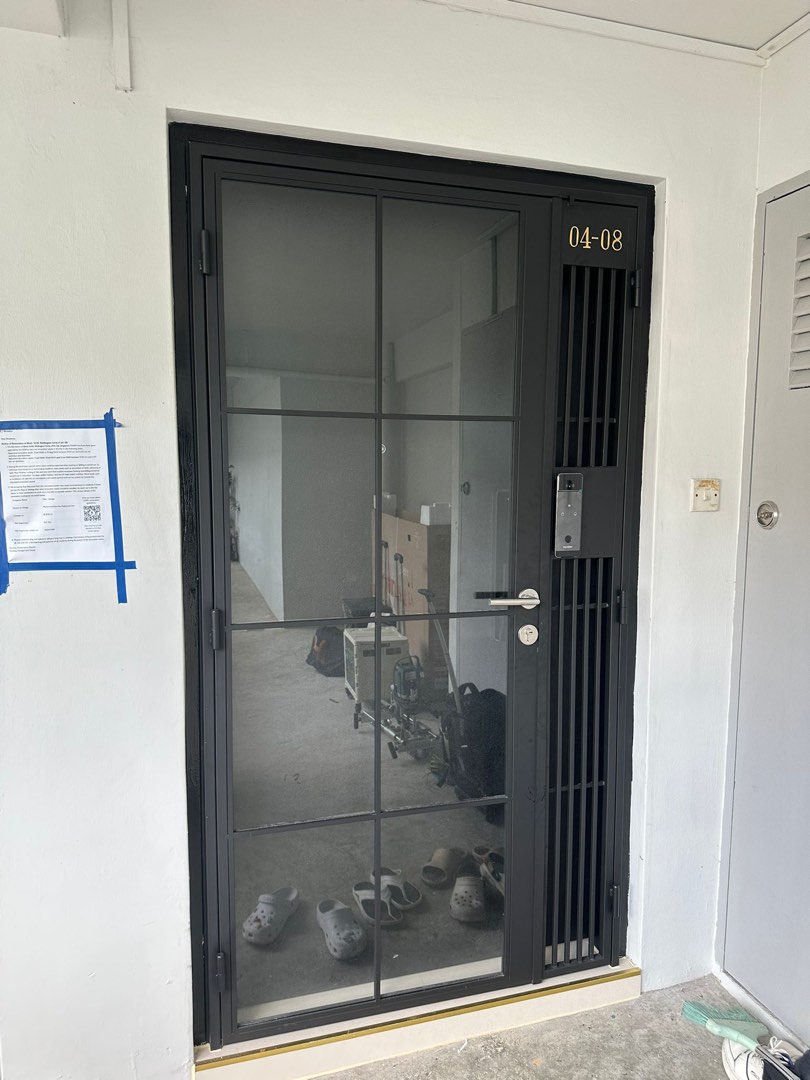 GLASS GATE + MAIN DOOR + MAXON M7 + G8 GATE DOOR DIGITAL LOCK BUNDLE ...