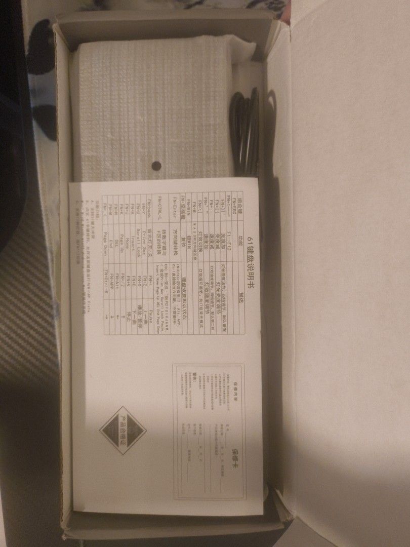 H61K Mechanical Keyboard - Brand New, Computers & Tech, Parts ...